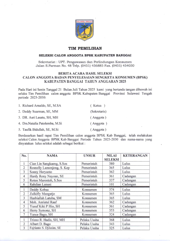 Perangkat Daerah Diminta Umumkan RUP 2026 | Luwukpost.id